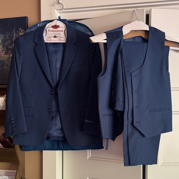 Perry Ellis | Matching Sets | Perry Ellis Kids Navy Blue Suit Set ...